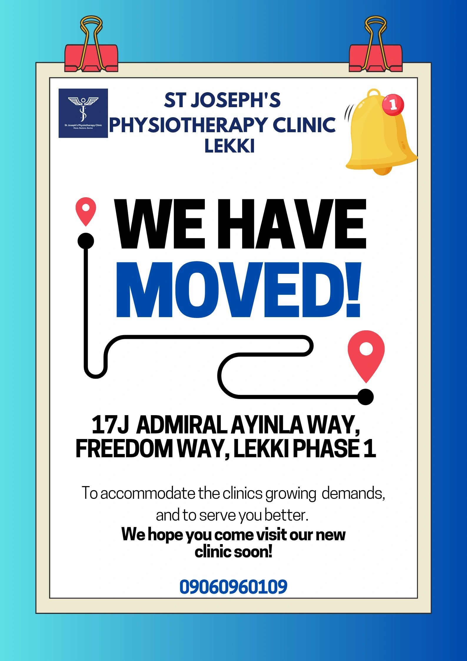 Exciting News! 拾We've Moved Our Lekki Clinic To Serve You Better