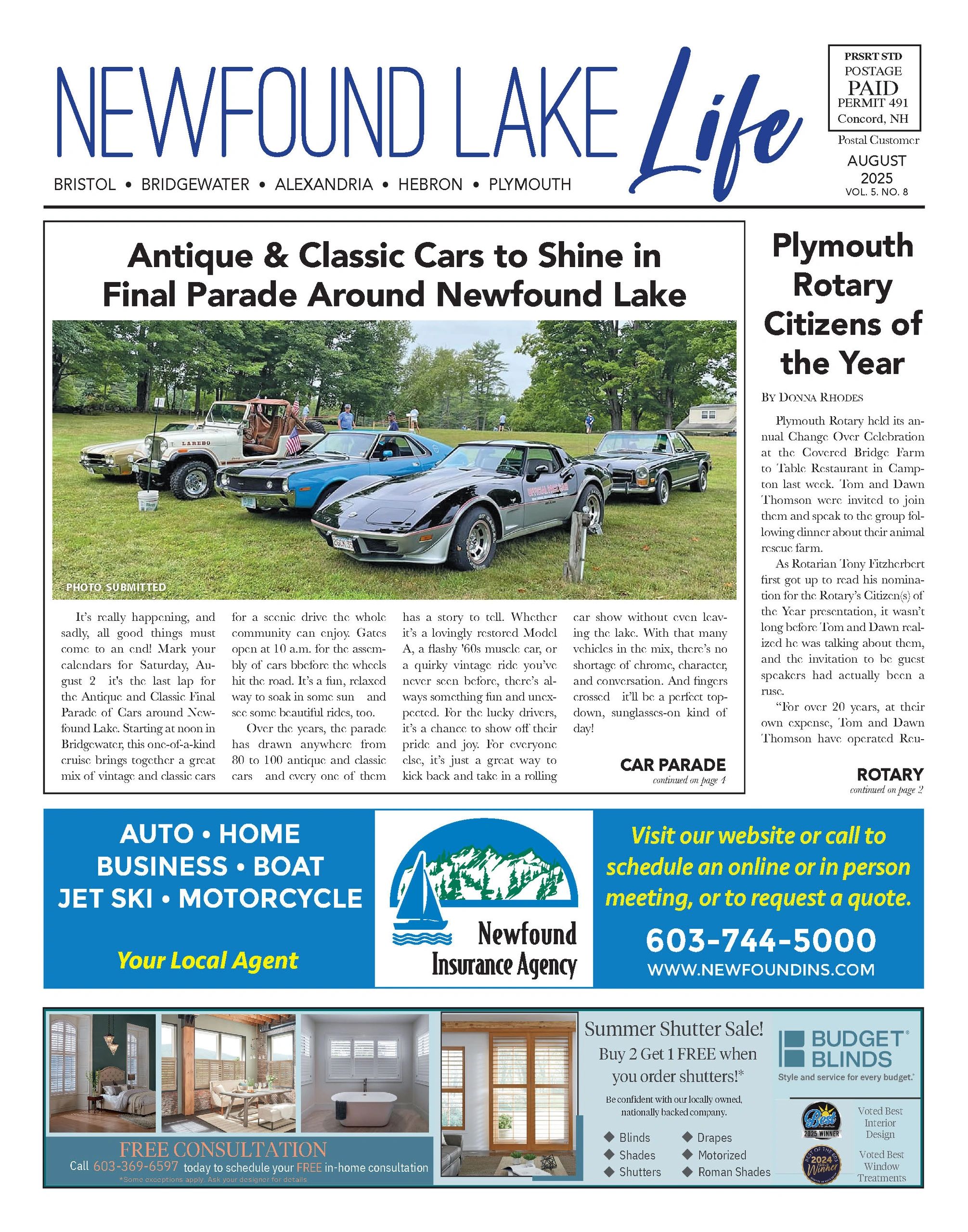 Newfound Lake Life Newspaper