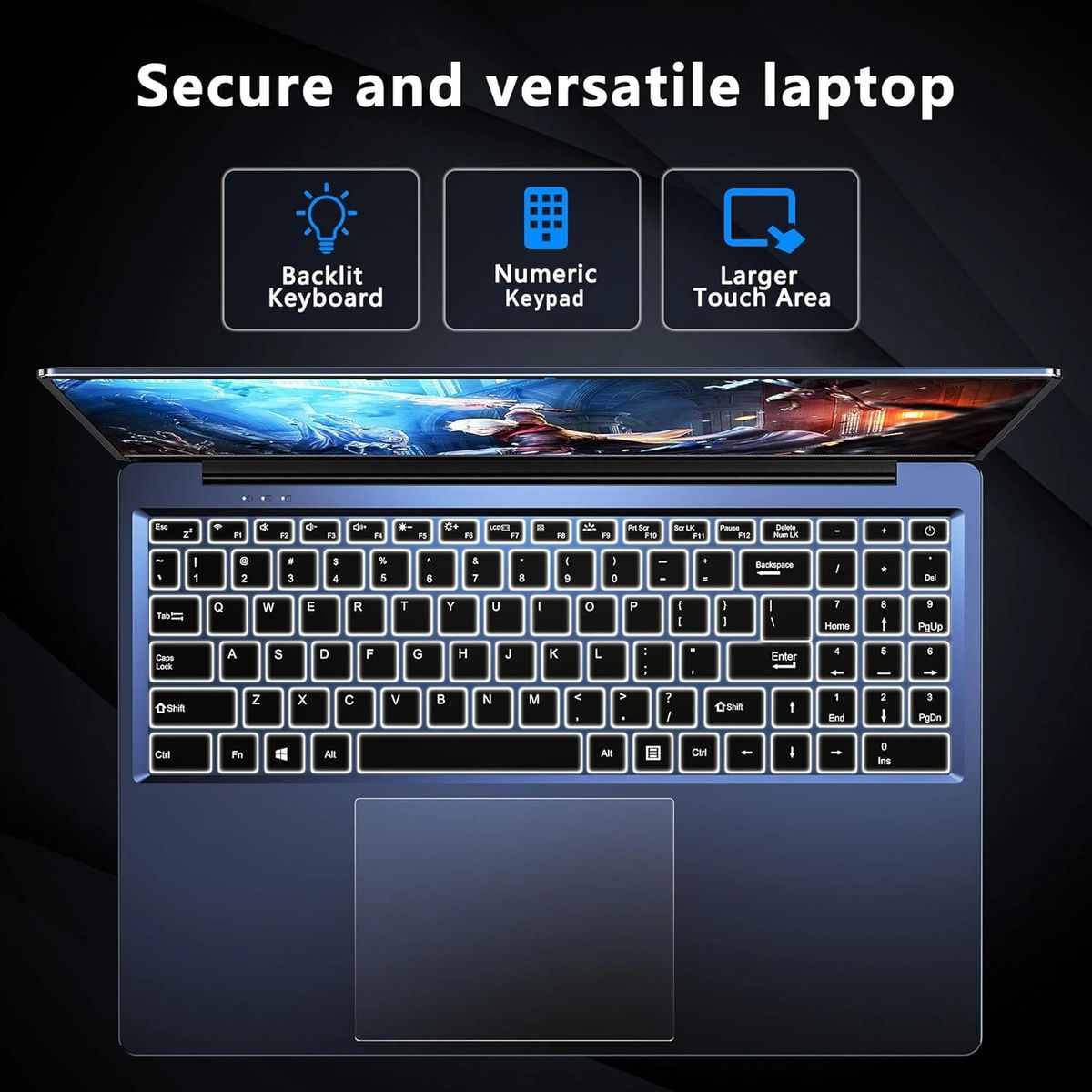FUNYET Gaming Laptop, 16 Inch Laptop Computer with Windows 11 Pro ...