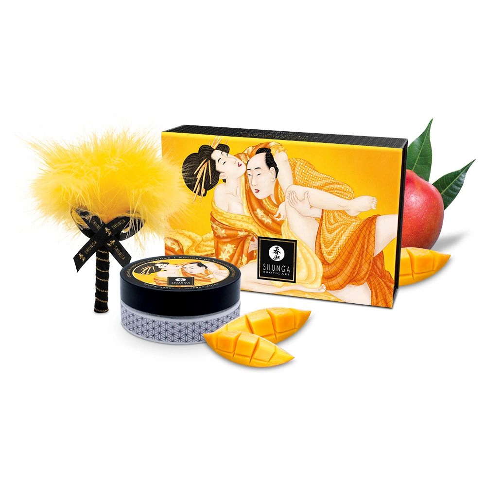 Shunga Kissable Massage and Body Powder Luscious Mango
