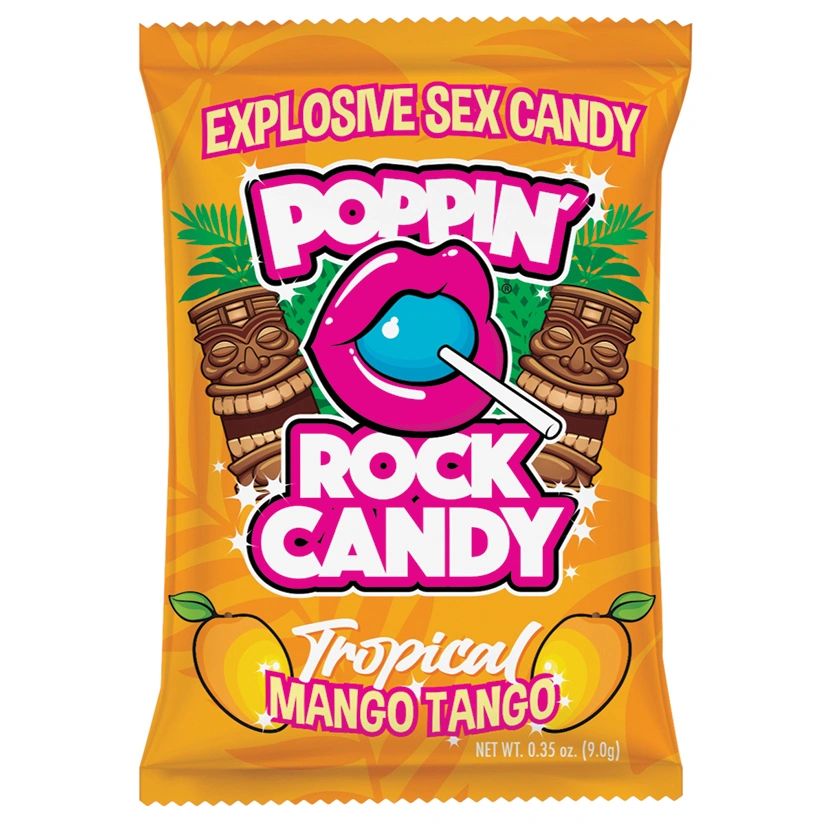 Rock Candy Tropical Mango Tango Poppin' Candy