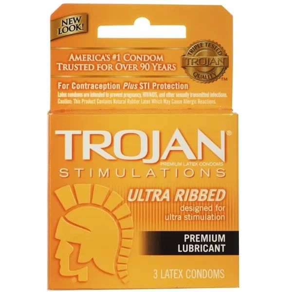 Trojan Ultra Ribbed Condoms