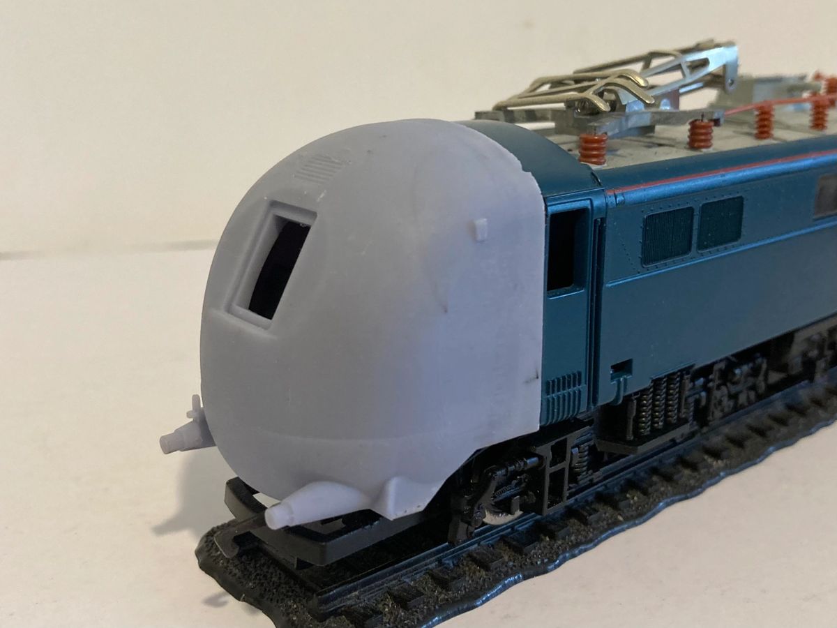 NIU2040 - BR Class 86 E3173 'Zebedee' Nose Cone & Camera Box Kit - OO Gauge