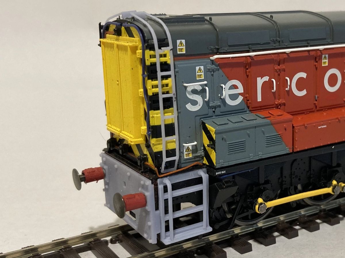 NIU2031 - BR Class 08 Steps & Ladders - OO Gauge