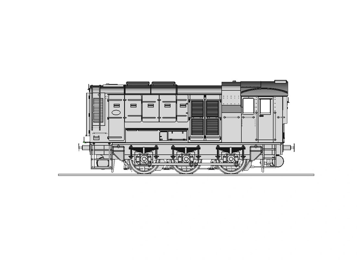 NIU4002 - LNER J45/DES1 (Nos 8002-8003) Locomotive Body Kit