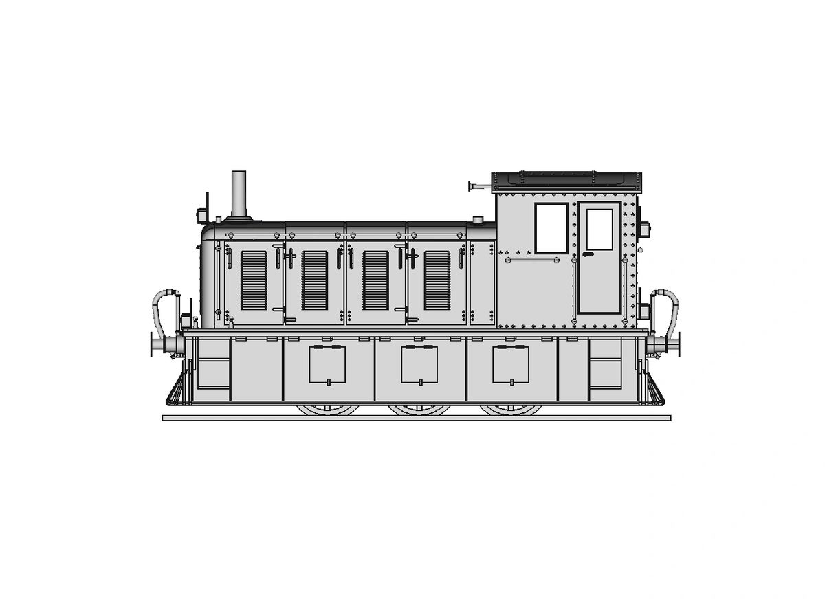 NIU4006 - BR Wisbech and Upwell Class 04 (Nos D2200-D2203) Tram ...