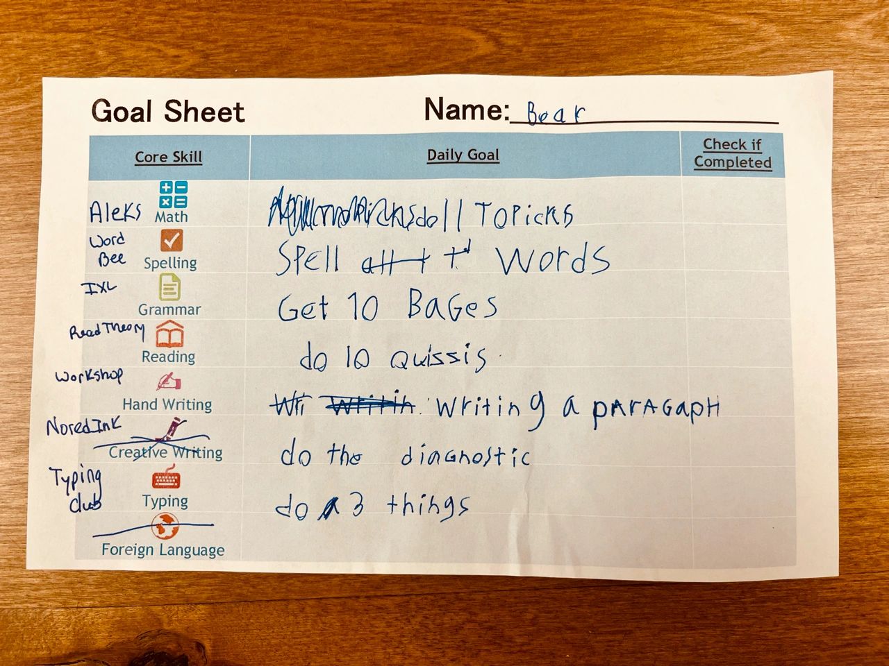 Why goal-setting matters in our children's education