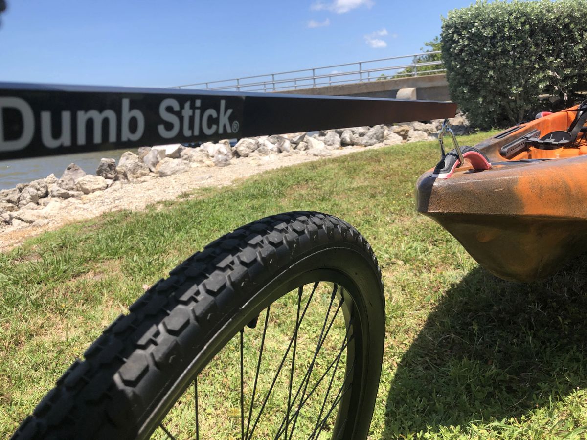 Dumb Stick XTREME Kayak, Bicycle Tow Bar Trailer