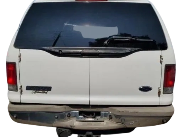 Ford Excursion 2000 - 2005 White Rear Barn Doors, Left & Right