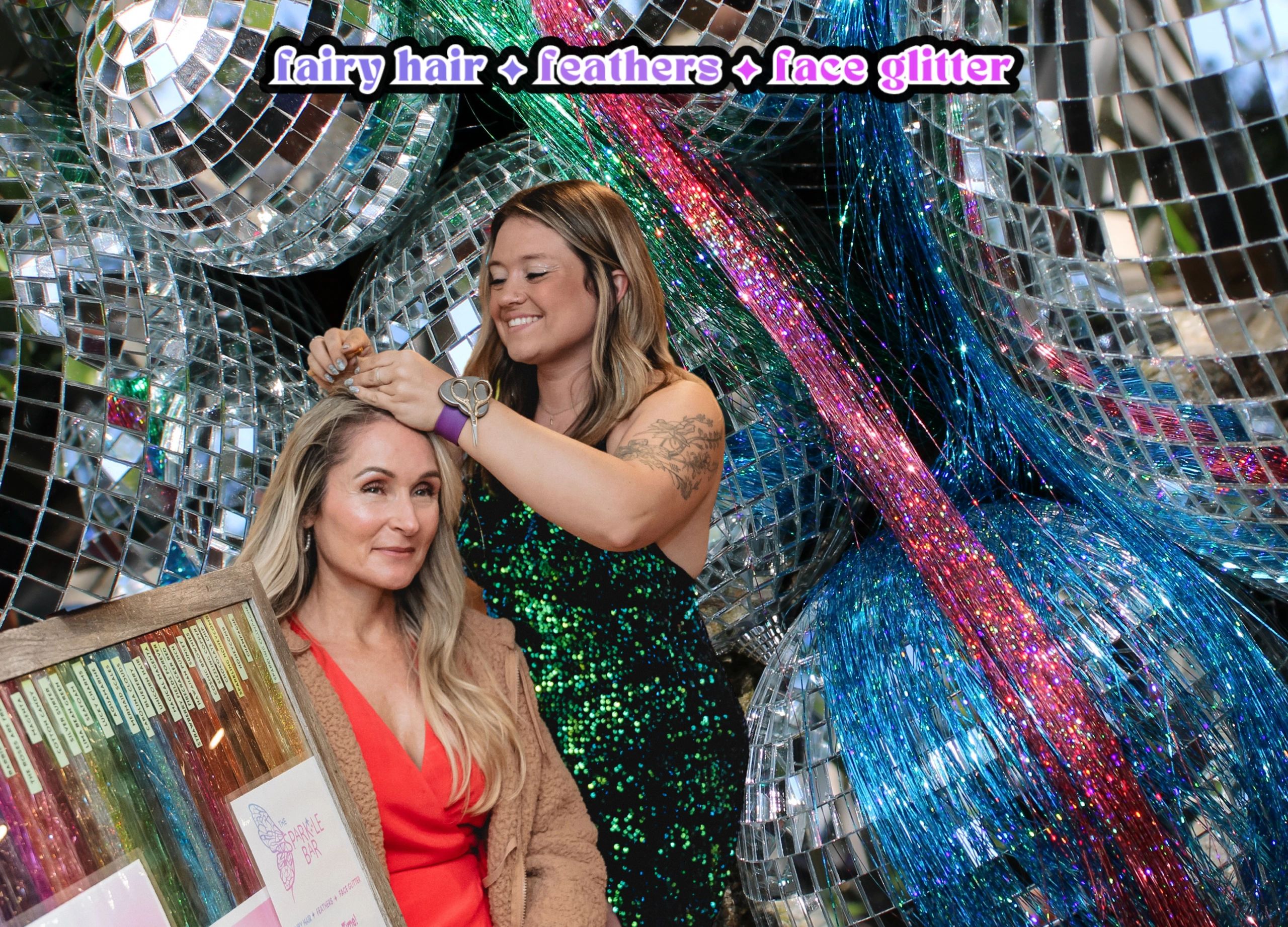 The Sparkle Bar Florida | Fairy Hair Tinsel with Lindsay | Fairy Hair ...