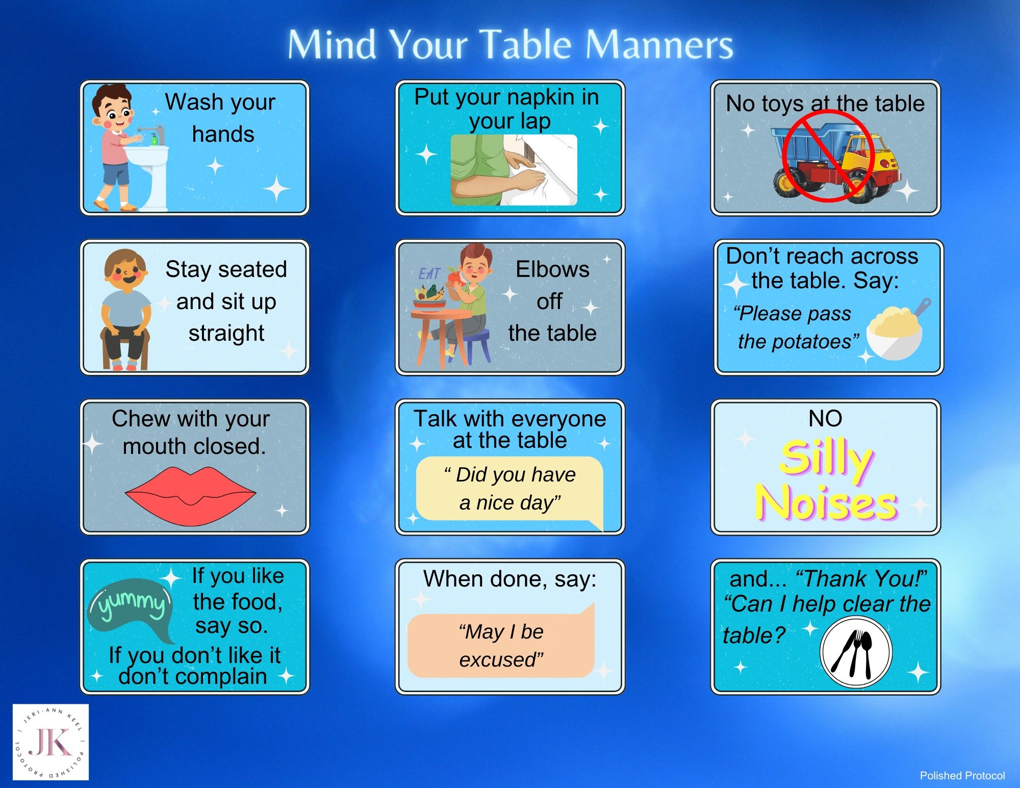Mind Your Table Manners