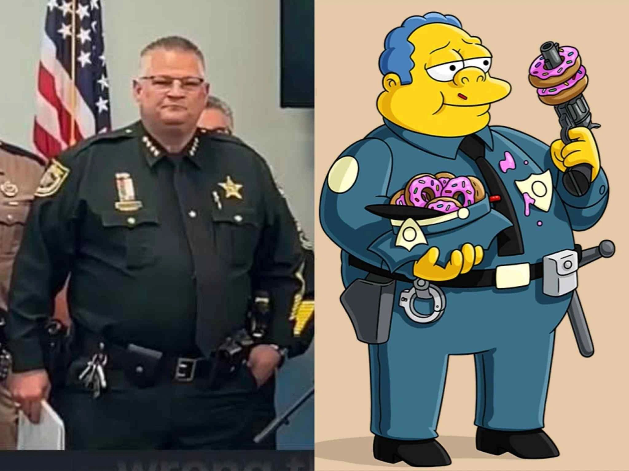 Florida Sheriff Cast in Live Action Simpsons Movie