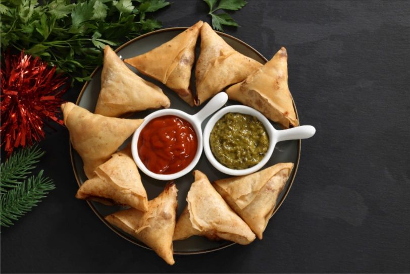 Discover the irresistible delight of Samosas at Royal India