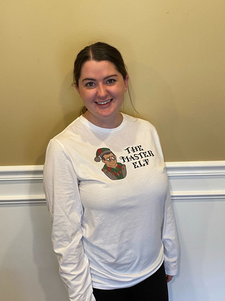 The Master Elf Women's Long Sleeve T-shirt (Front Side Logo)