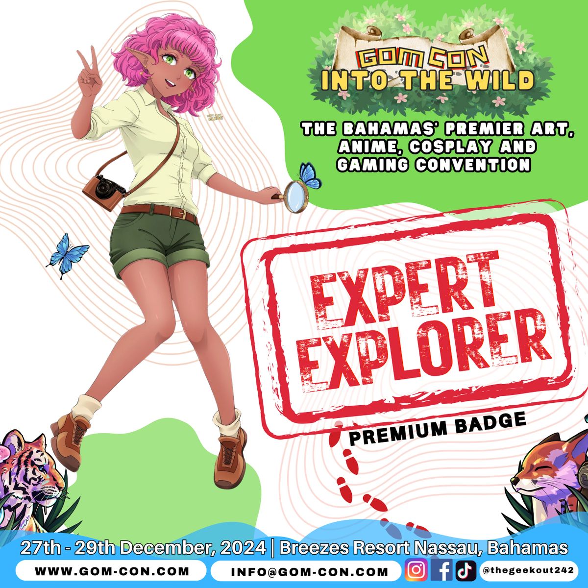 GOM CON Expert Explorer Badge