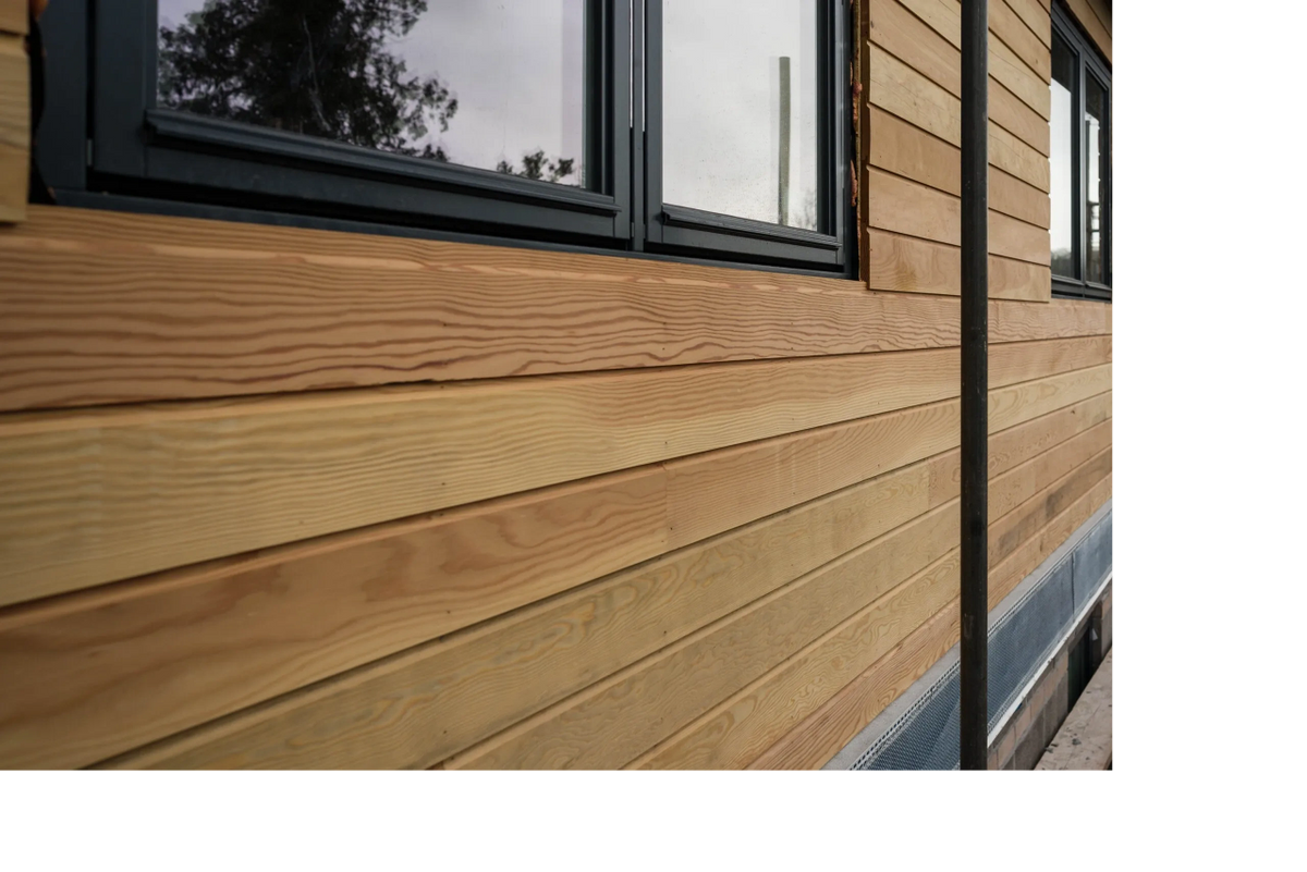 Douglas fir Cladding