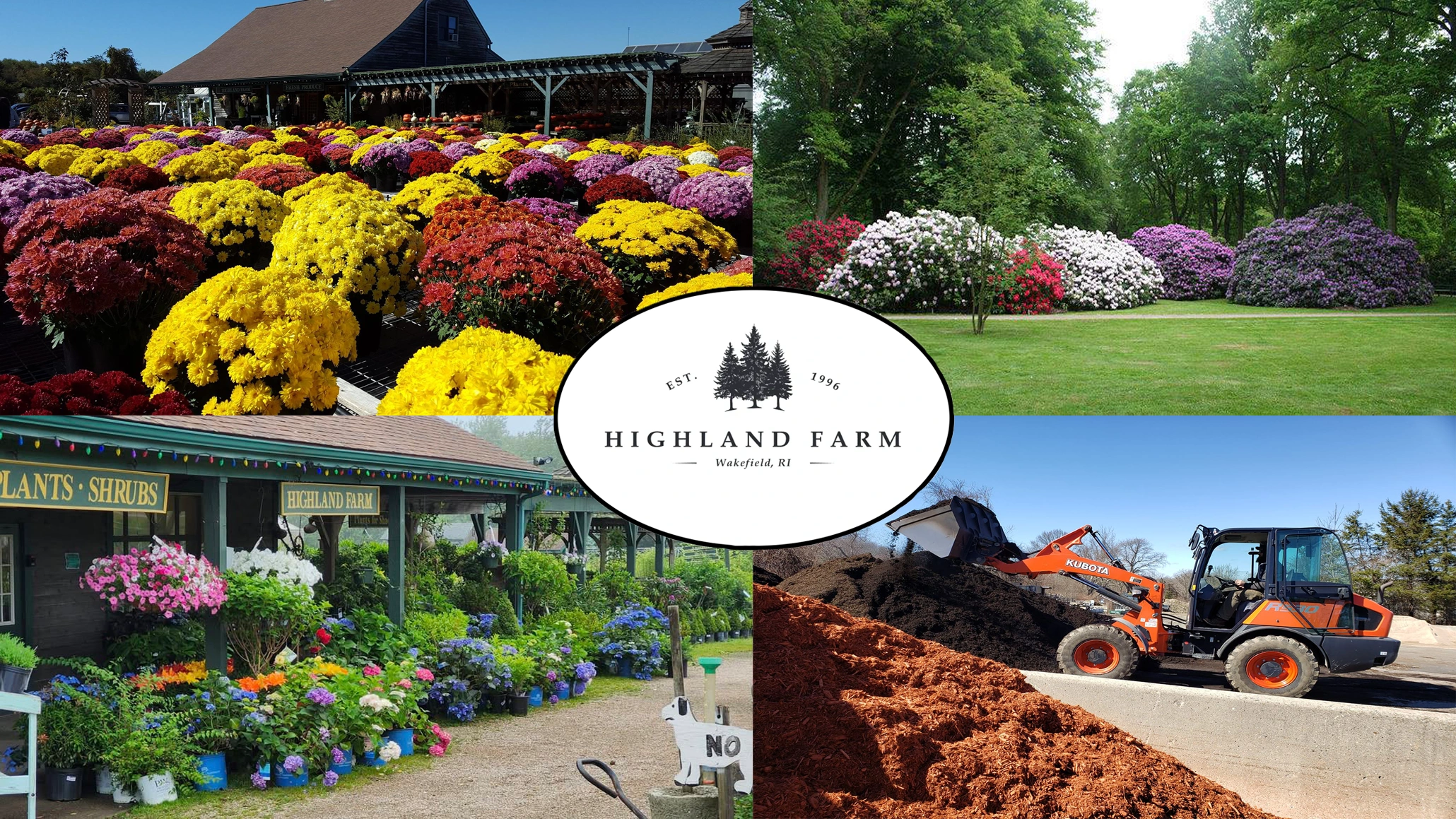 Top Quality Brown Mulch Delivery at Highland Farms