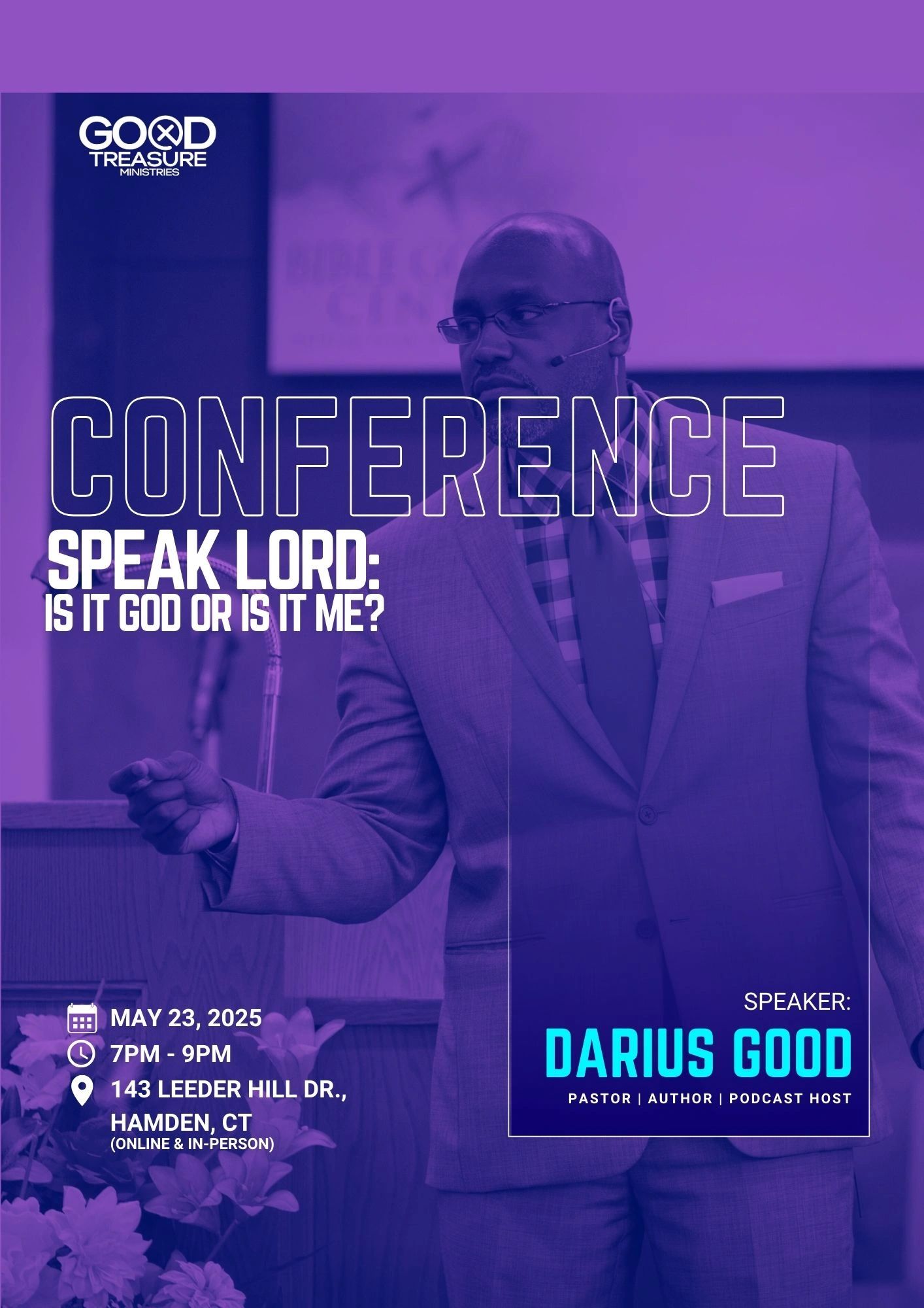 Christian Podcast Host | Darius Good