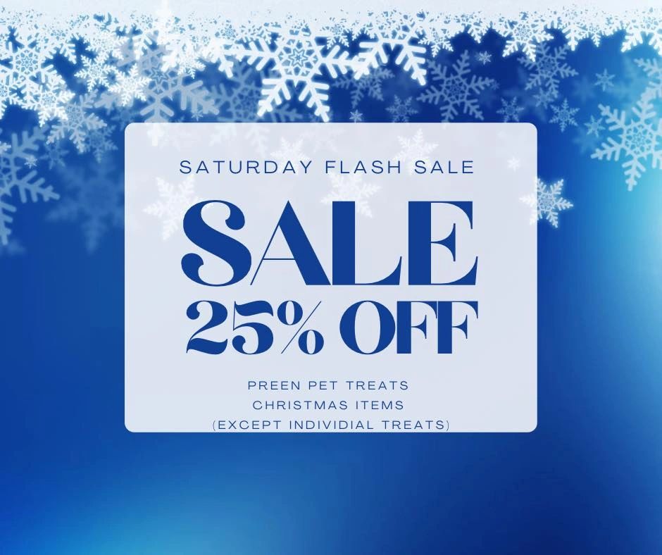 Store is open Saturday!