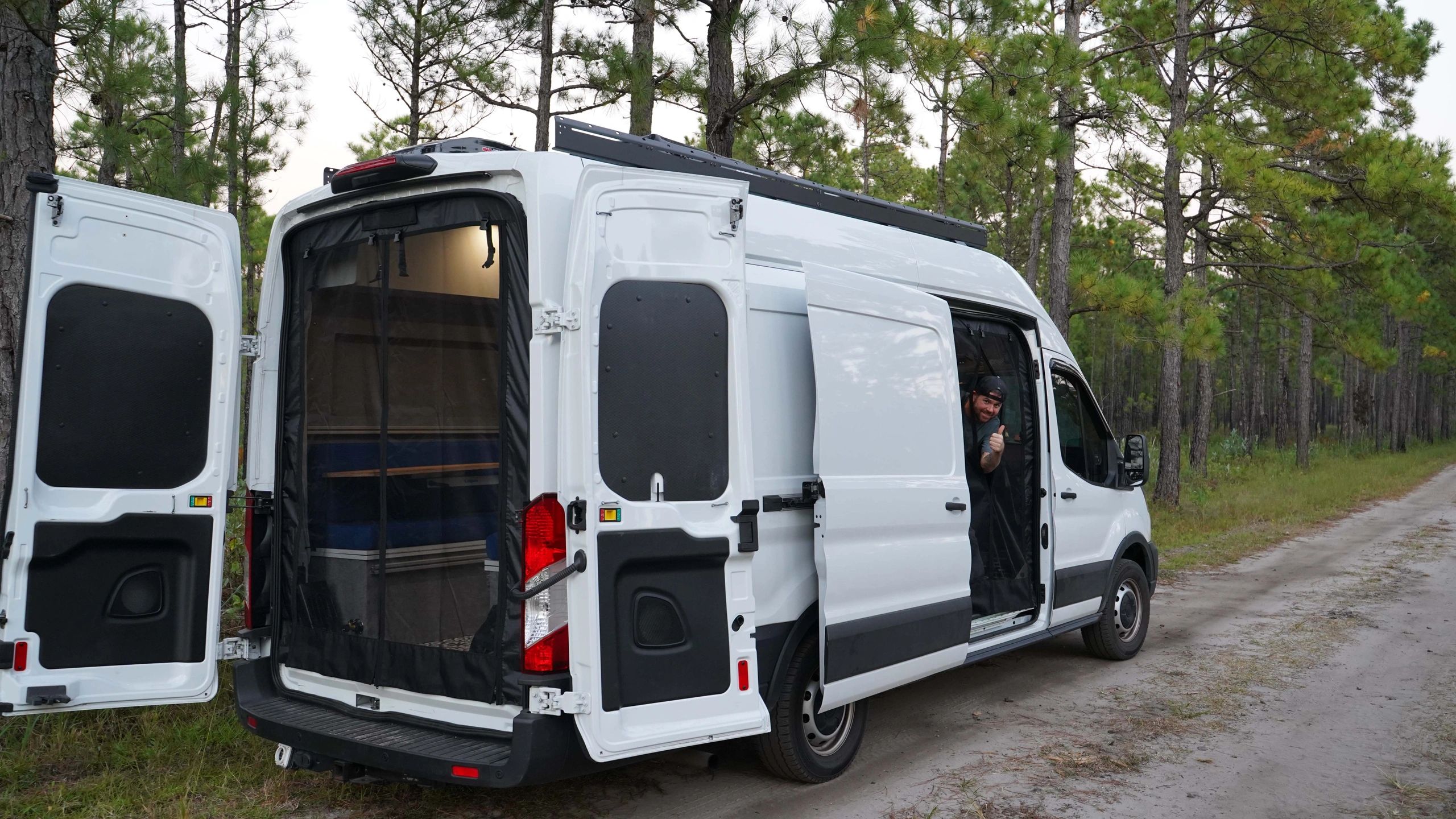 TheBugWall.com Camper Van Screen Doors