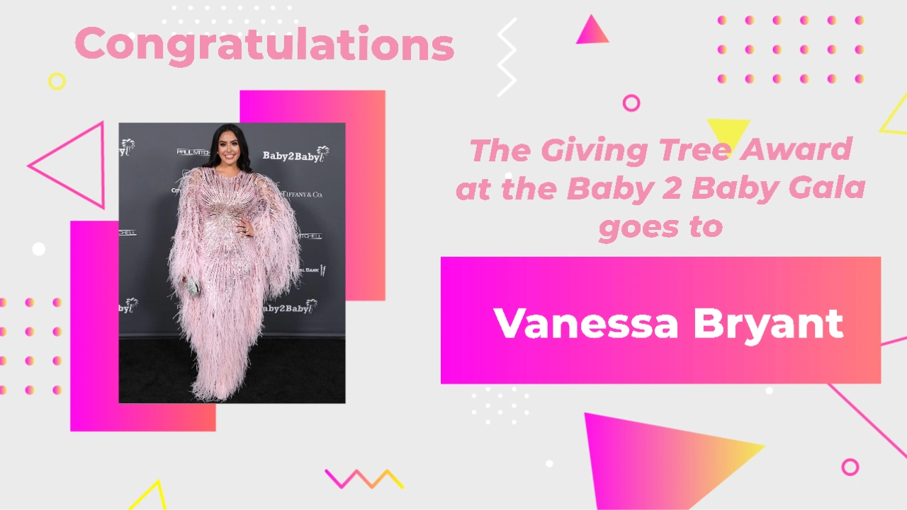 Vanessa Bryant is Awarded The Giving Tree Award!!!