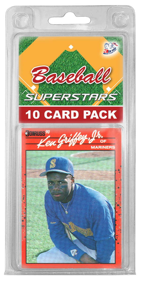 Seattle Mariners 10-Card Pack | MLB Baseball Superstars Starter Kit ...