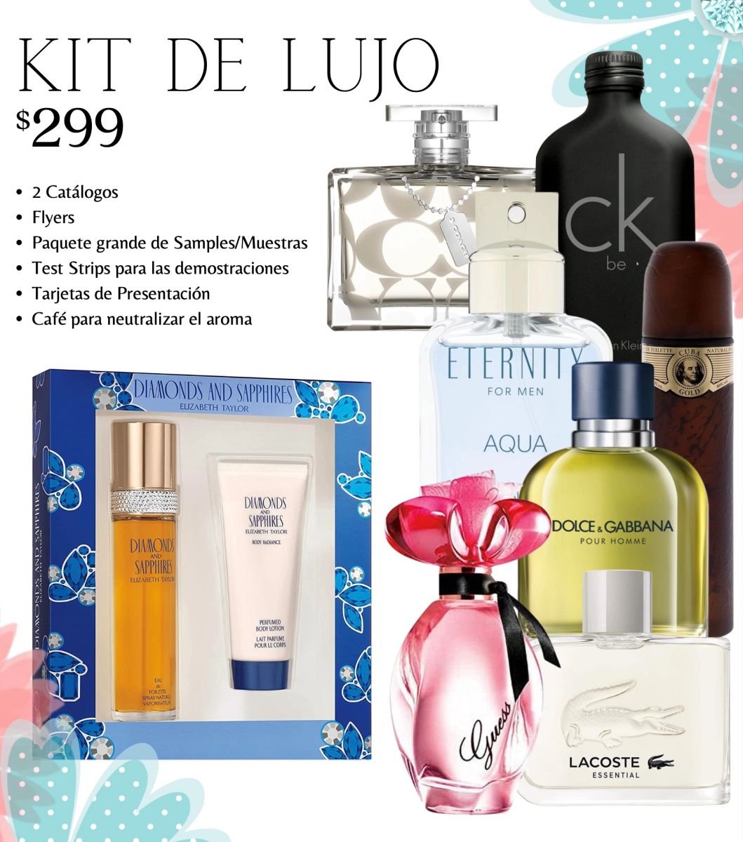 Kit de Lujo - Lleva excelentes Perfumes + 1 Giftset