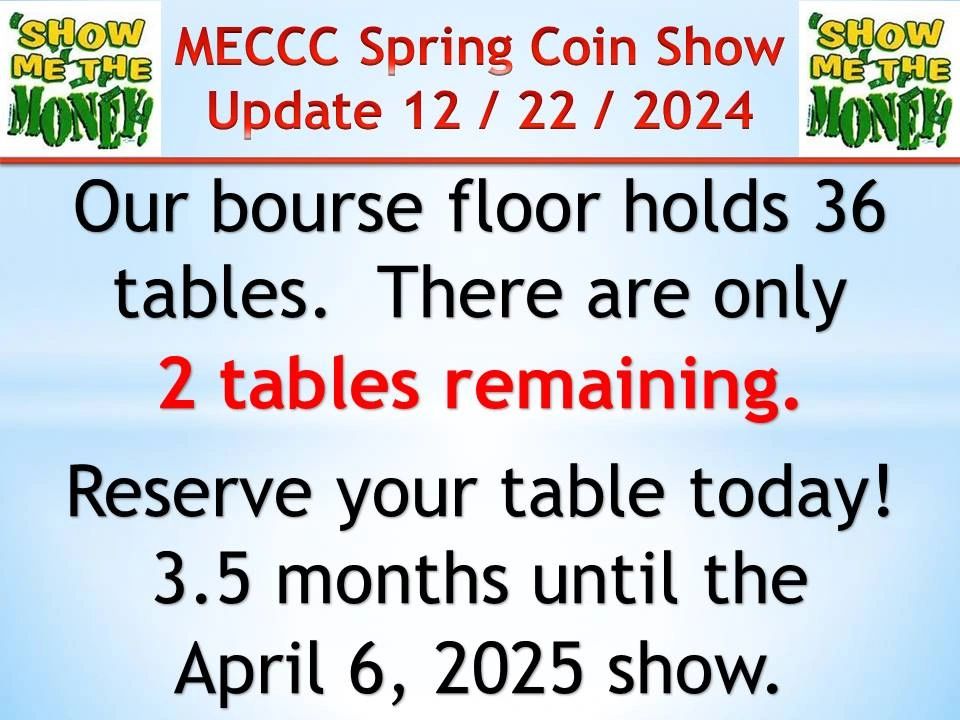 Coin Collecting, Coin, Coin Shows - Metroeastcoincurrencyclub ...