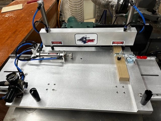 Best coping sled for shaper or router table.