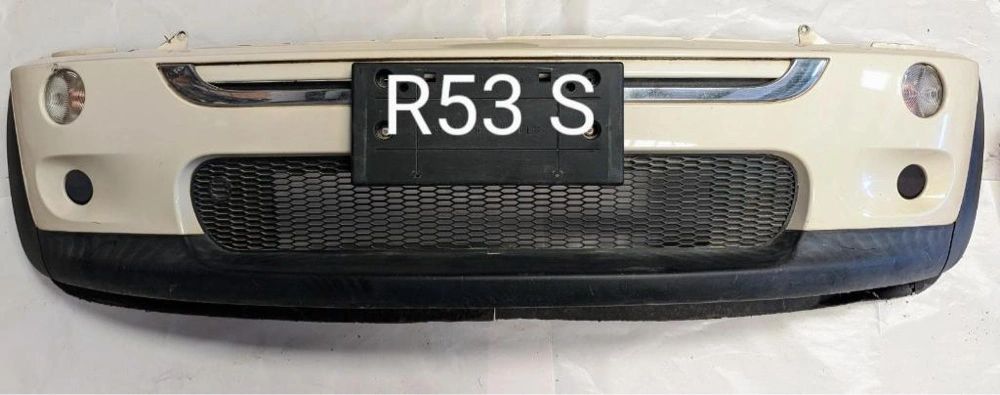 2002-2008 MINI COOPER S R52/R53 Front Bumper Pepper White