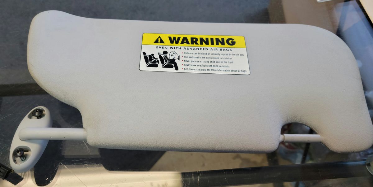 Mini Cooper Sun Visor Left Side R55 R56 R57