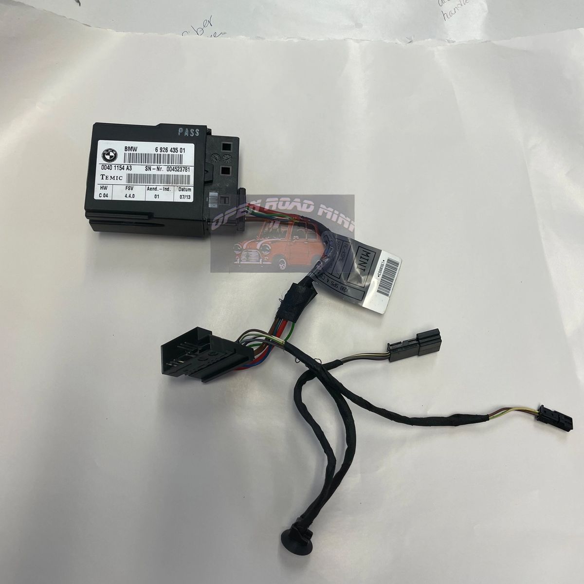 Mini Cooper Front Heated Seat Control Module R55 R56 R57 R58 R59 R60 ...