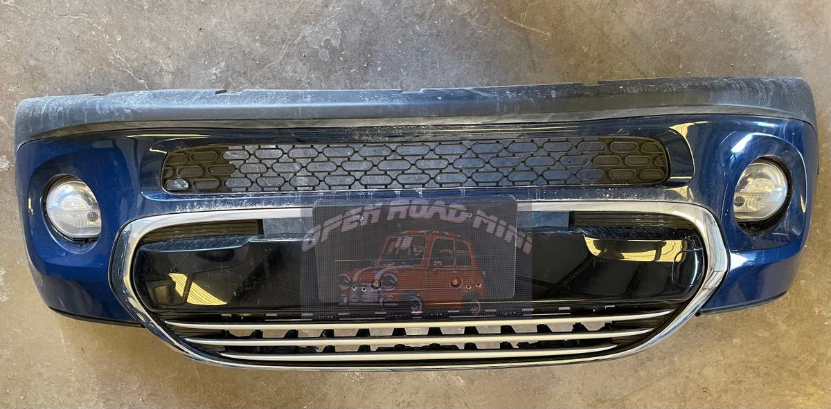 Mini Cooper Base Front Bumper F56 F57 Deep Metallic Blue