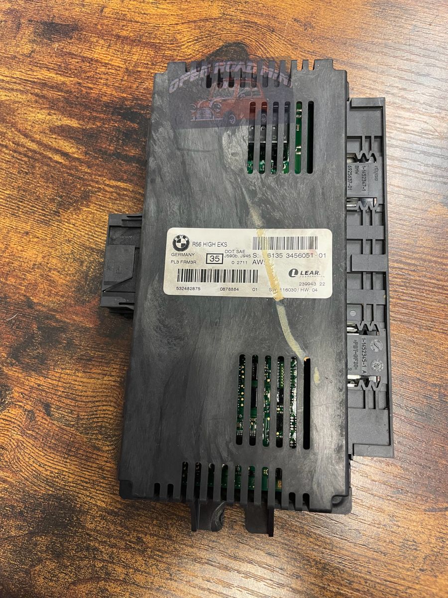 Mini Cooper FRM Footwell Module Light Control Module R56 61353456051