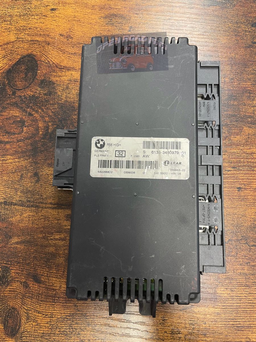 Mini Cooper FRM Footwell Module Light Control Module R56 61353450979