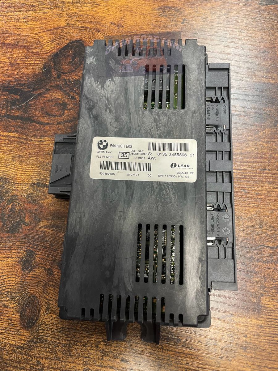 Mini Cooper FRM Footwell Module Light Control Module R56 61353455896