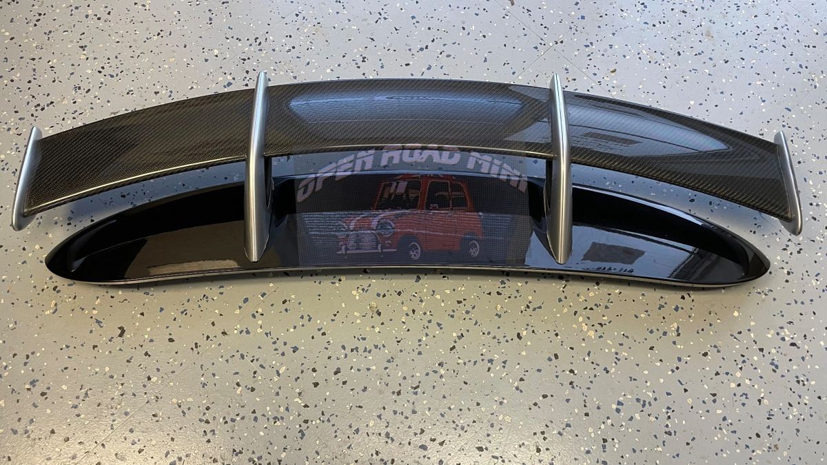Mini Cooper JCW Carbon Fiber Rear Spoiler R56 2007-2013