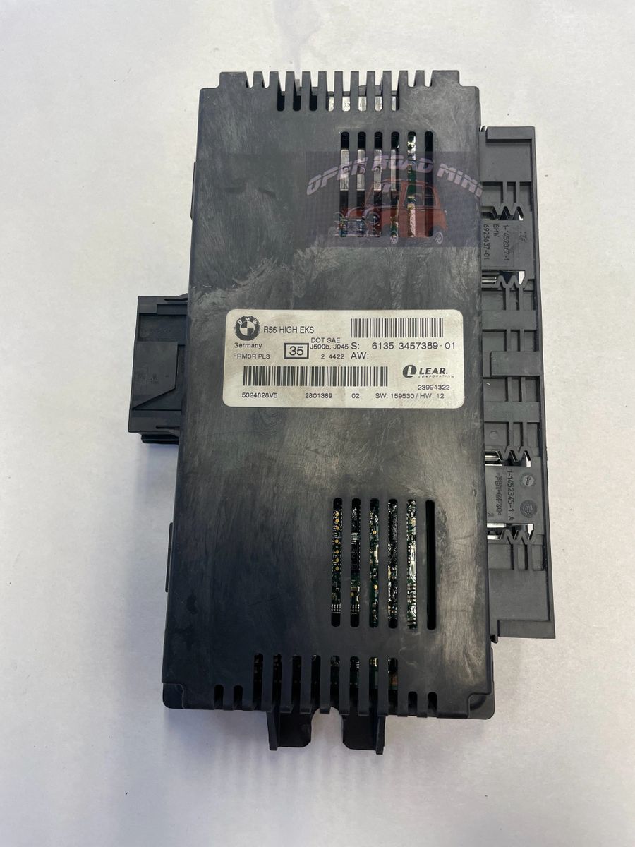Mini Cooper FRM Footwell Module Light Control Module R56 61353457389