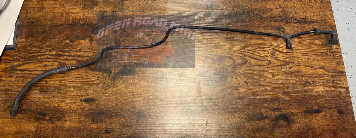 Mini Cooper S Automatic Fuel Tank Breather Line R52 R53 13907541090
