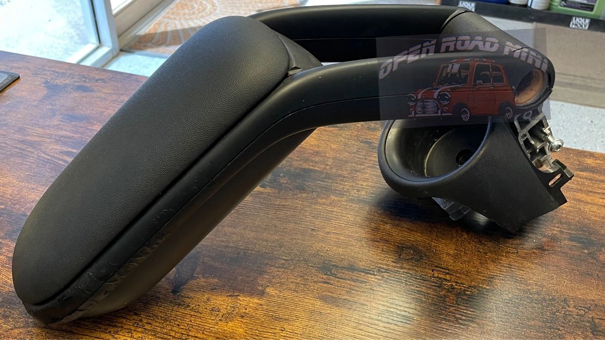 Mini Cooper Center Console Armrest with Rear Cup Holder R55 R56 R57