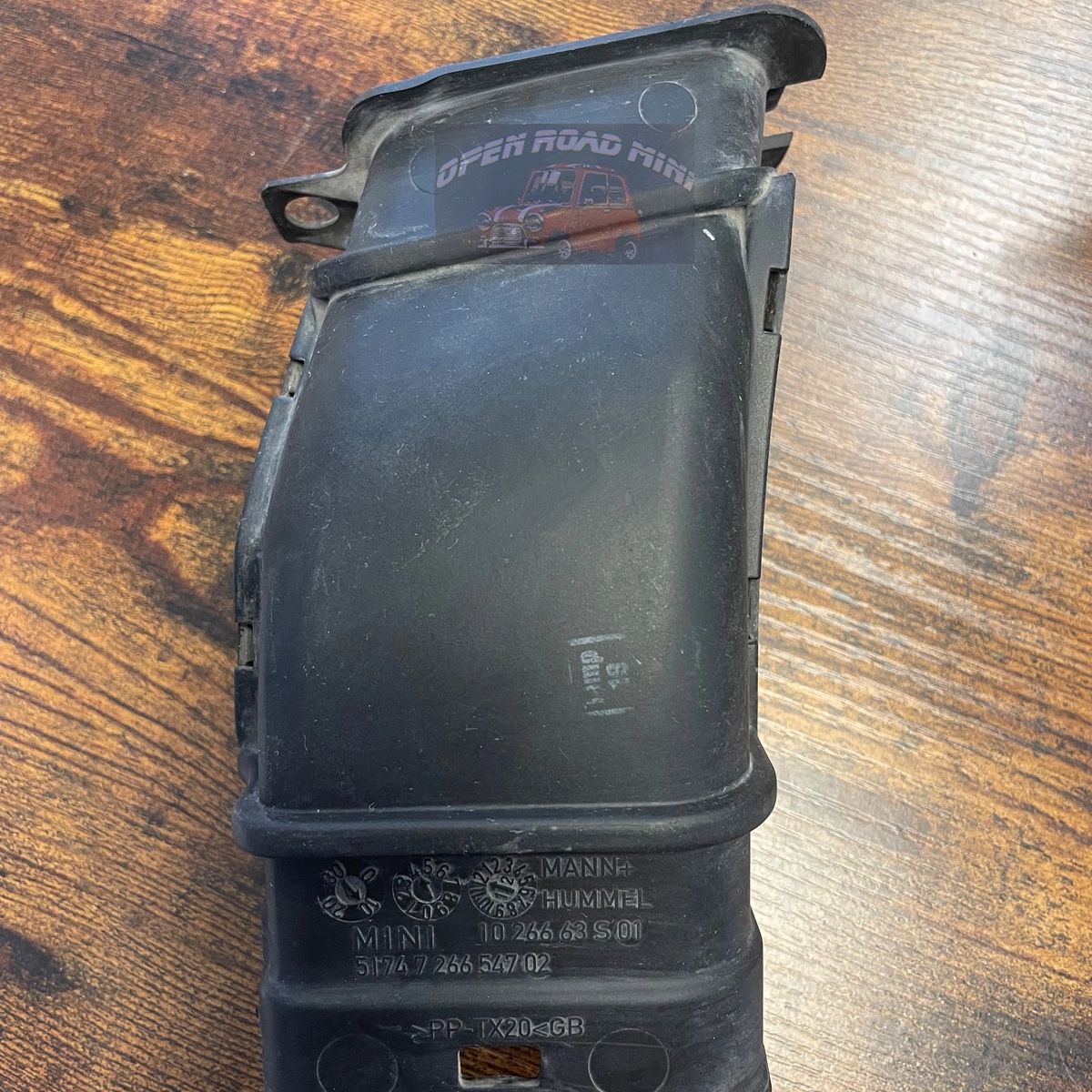 Mini Cooper S Left Brake Duct R55 R56 R57 R58 R59 51747266547