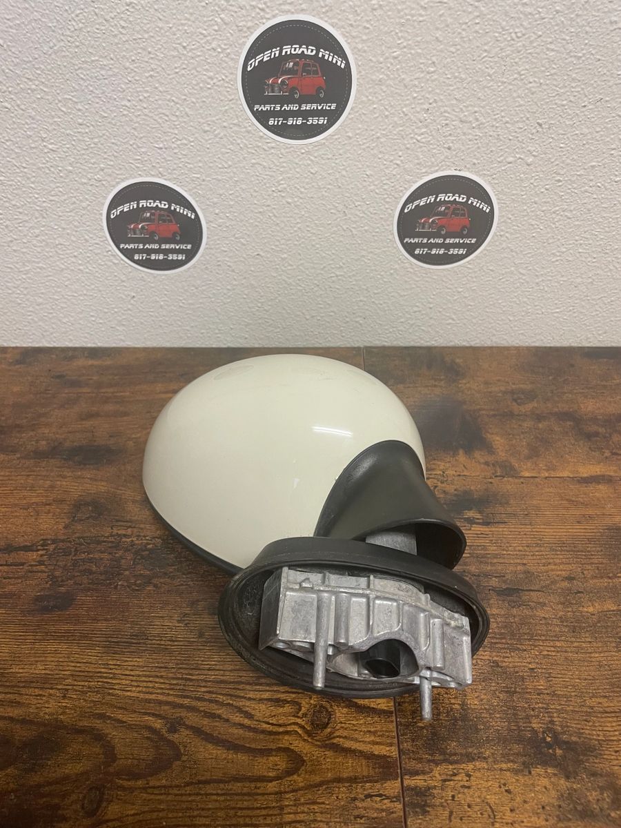 2002-2007 Mini Cooper Right Side Mirror - Pepper White R50 R52 R53