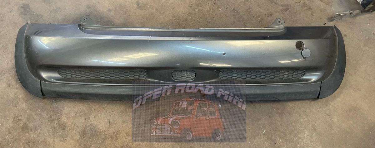2002-2008 Mini Cooper S Dark Silver Rear Bumper R52 R53 51121177902