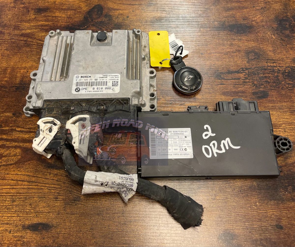 Mini Cooper S N18 CAS/Key/DME Kit 61359287534 8610006