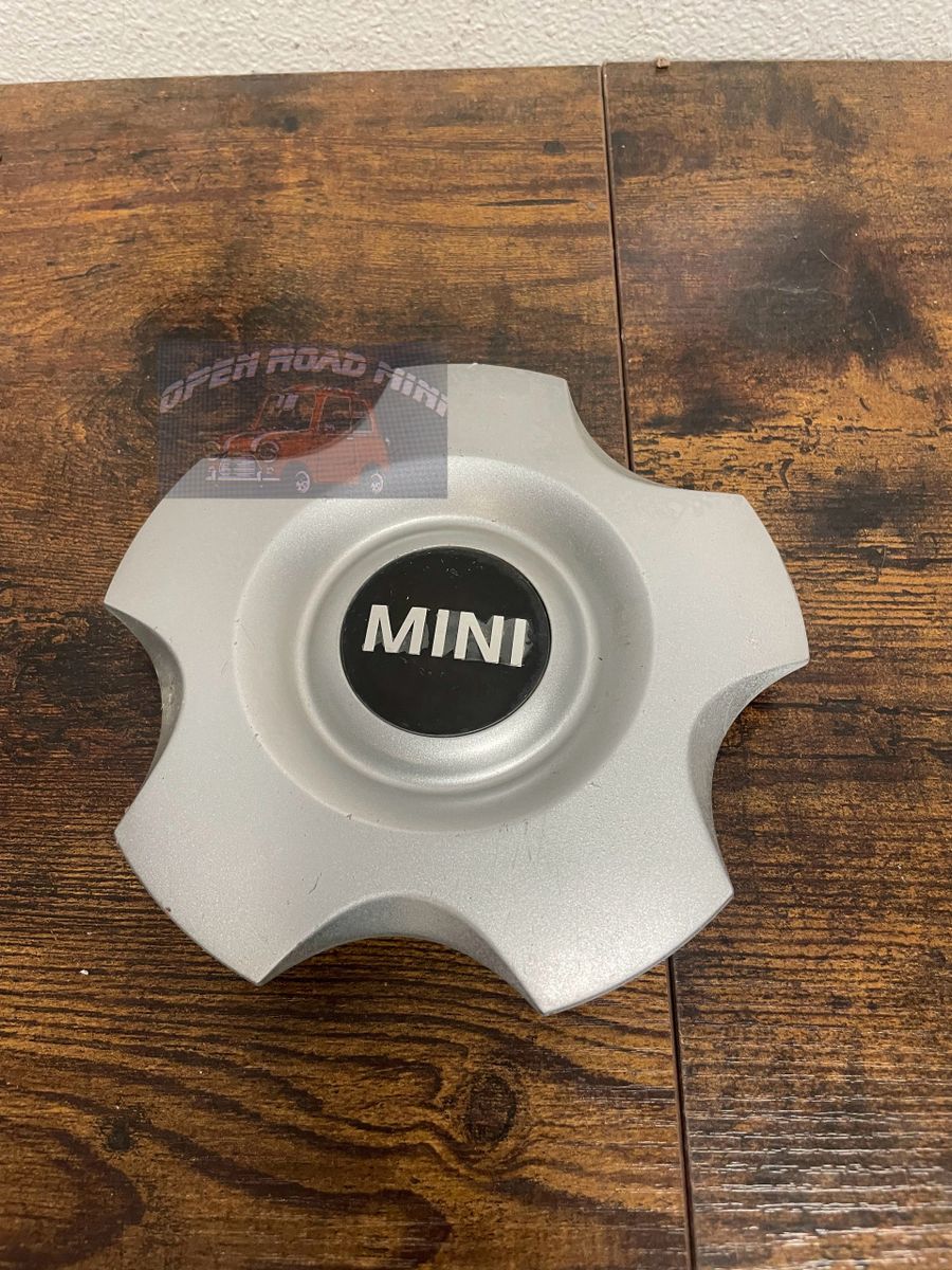 Mini Cooper Silver Wheel Center Cap R50 R52 R53 36136771000