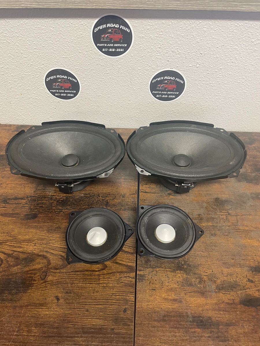 Mini Cooper Harman Kardon HiFi Speaker Set R55 R56 R57 R58 R59 ...
