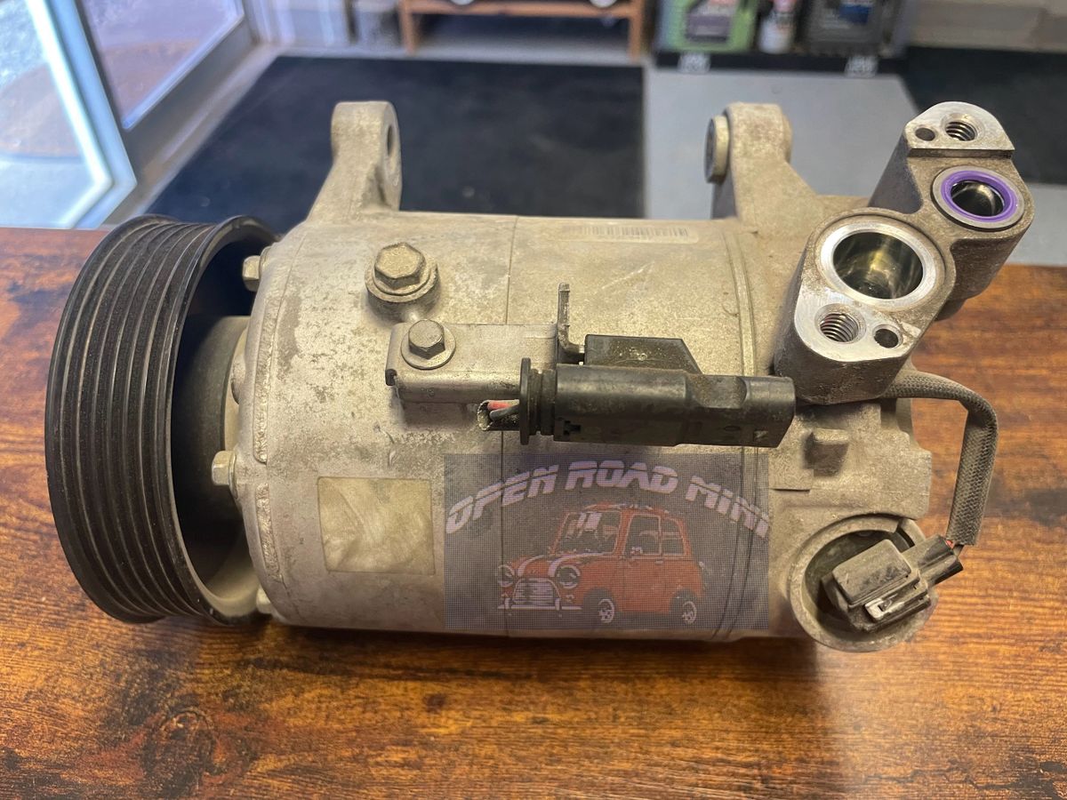 Mini Cooper AC Compressor with Magnetic Clutch 64525A3F1D214