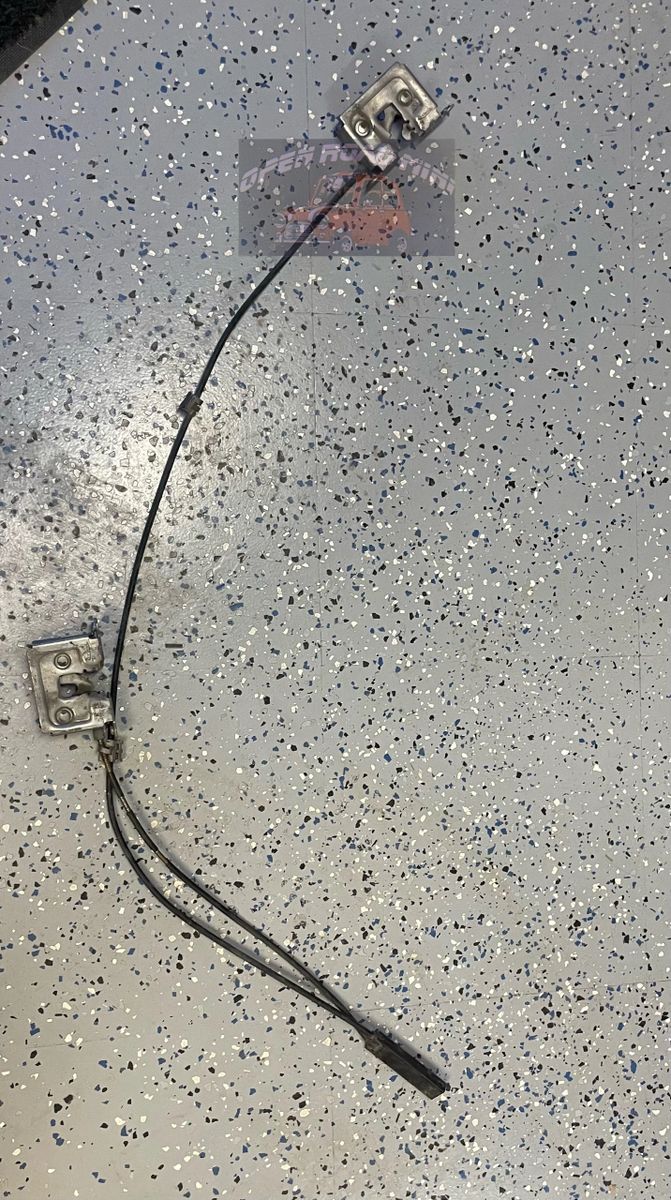 Mini Cooper Hood Latches and Cable R55 R56 R57 R58 R59