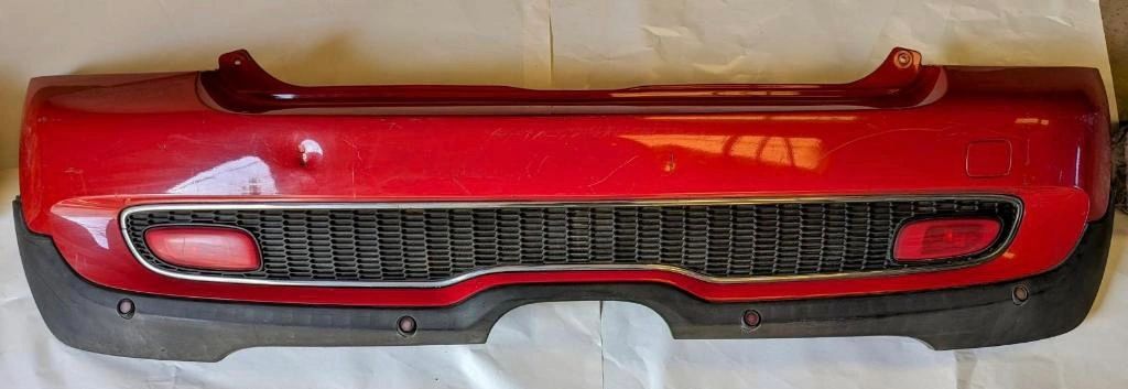 2007-2010 Mini Cooper S Rear Bumper with Park Assist Chili Red R56 R57