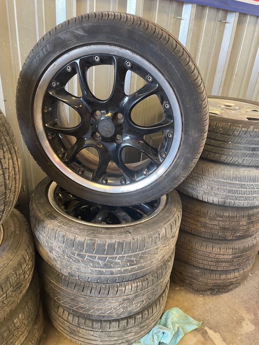 17 INCH MINI COOPER R98 WHEEL SET (BLACK) 36116787710